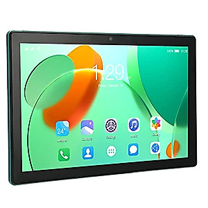 Tablet 10.1 inch Android 12 Tablet, 8GB RAM and 256GB ROM, Octa Core CPU, 5G WiFi, Support 4G Communication Network, Dual 16MP and 8MP Camera, Green