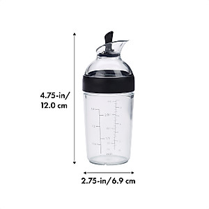 OXO Good Grips Little Salad Dressing Shaker - Black