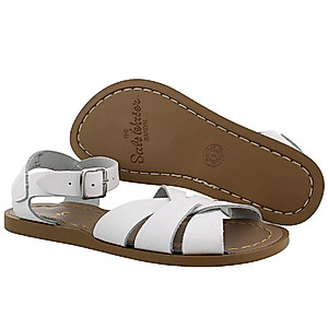 Salt Water Sandals by Hoy Shoe Original Sandal (Toddler/Little Kid/Big Kid/Women's), White, 3 M US Infant