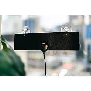 New Vista Wide-Span Flat Field Digital HDTV Antenna by Free Signal TV. Designed for High Performance HD/4K Local OTA TV Reception and Easy Passive No-Power Indoor Installation