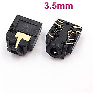 3.5mm Headset Connector Port Socket Headphone Jack Plug for Xbox one S Slim Controller - 2PCS