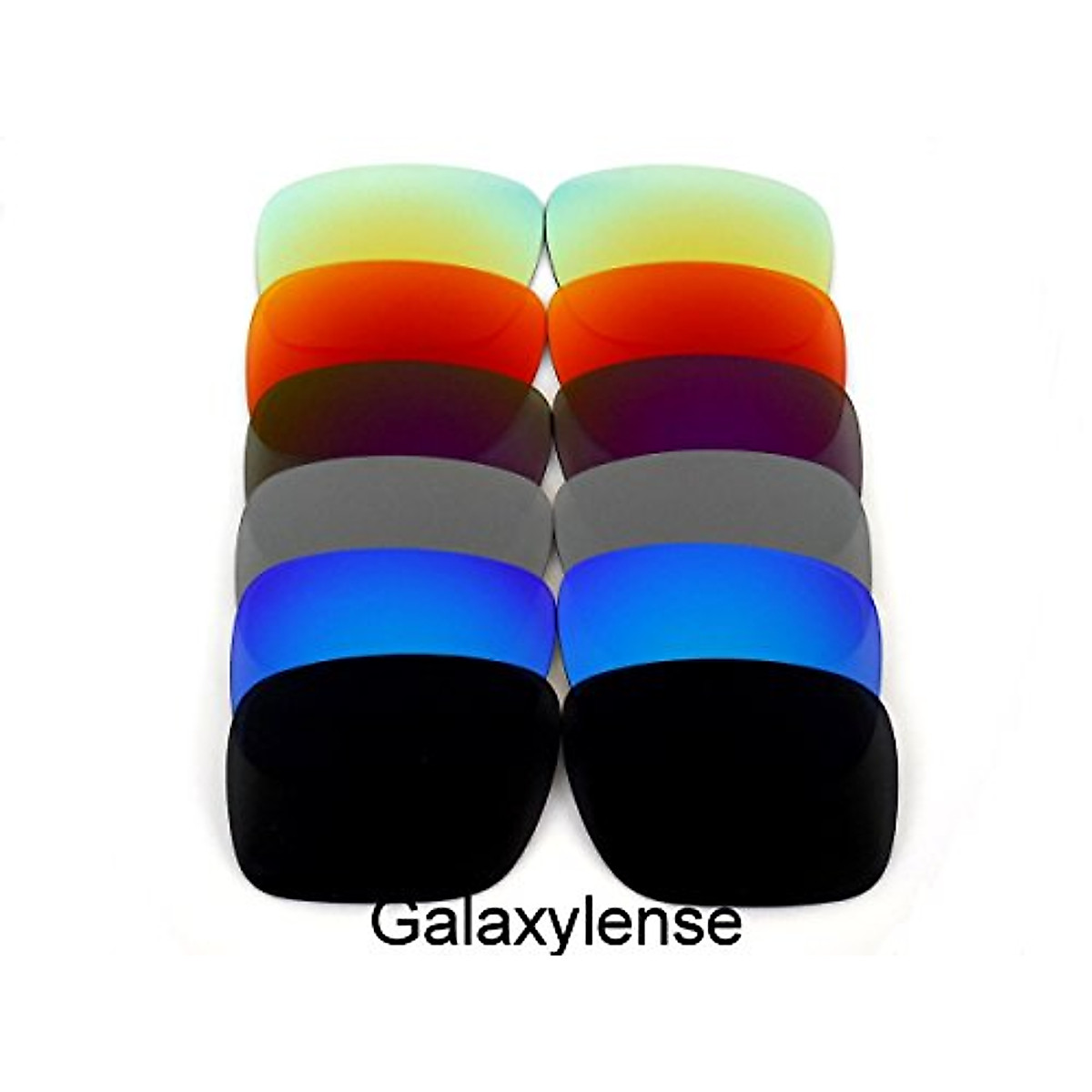 Galaxy Compatible Replacement Lenses For Oakley Holbrook OO9102 Black&Blue&Gray&Purple&Red&Gold 6PS