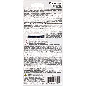 Permatex 84109 PermaPoxy 4 Minute Multi-Metal Epoxy, 0.84 oz. , Grey