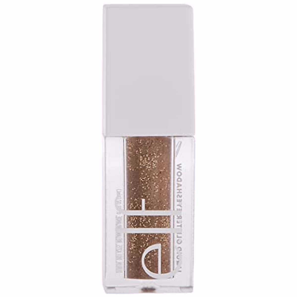 e.l.f., Liquid Glitter Eyeshadow, Long Lasting, Quick-Drying, Opaque, Gel-Based Formula, Creates High-Impact, Multi-Dimensional Eye Looks, Copper Pop, 0.10 Fl Oz