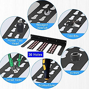 Power tool organizer,Double Drill Holder,Power Tool Organizer Wall Mount,Drill Holder Wall Mount,Power Tool Holder Suitable for Organizing and Storing,Power Tool Storage Rack,Cordless Tool Organizer