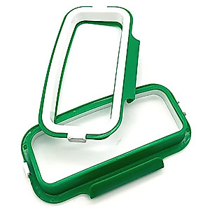 Portable Plastic Door Garbage Trash Bag Can Rack Holder Kitchen Tool 2Pcs (Color Random)