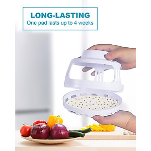 24 Pack Flea Trap Refill Discs for Bug Md Flea Trap, 5.4" Replacement Sticky Pads for Bugmd Termination Station Pest Trapper Flea Trap for Inside Your Home