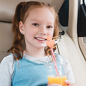 13Pcs Straw Cover, Cute Silicone Straw Covers Cap Straw Toppers for Tumblers, Dust-Proof Drinking Straw Reusable Straw Tips Lids for 6-8 mm, Straw Protectors for Home Kitchen Decor Accessories