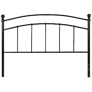 Flash Furniture Woodstock Decorative Black Metal Queen Size Headboard