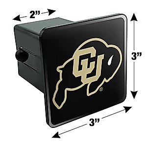 University of Colorado Logo Tow Trailer Hitch Cover Plug Insert