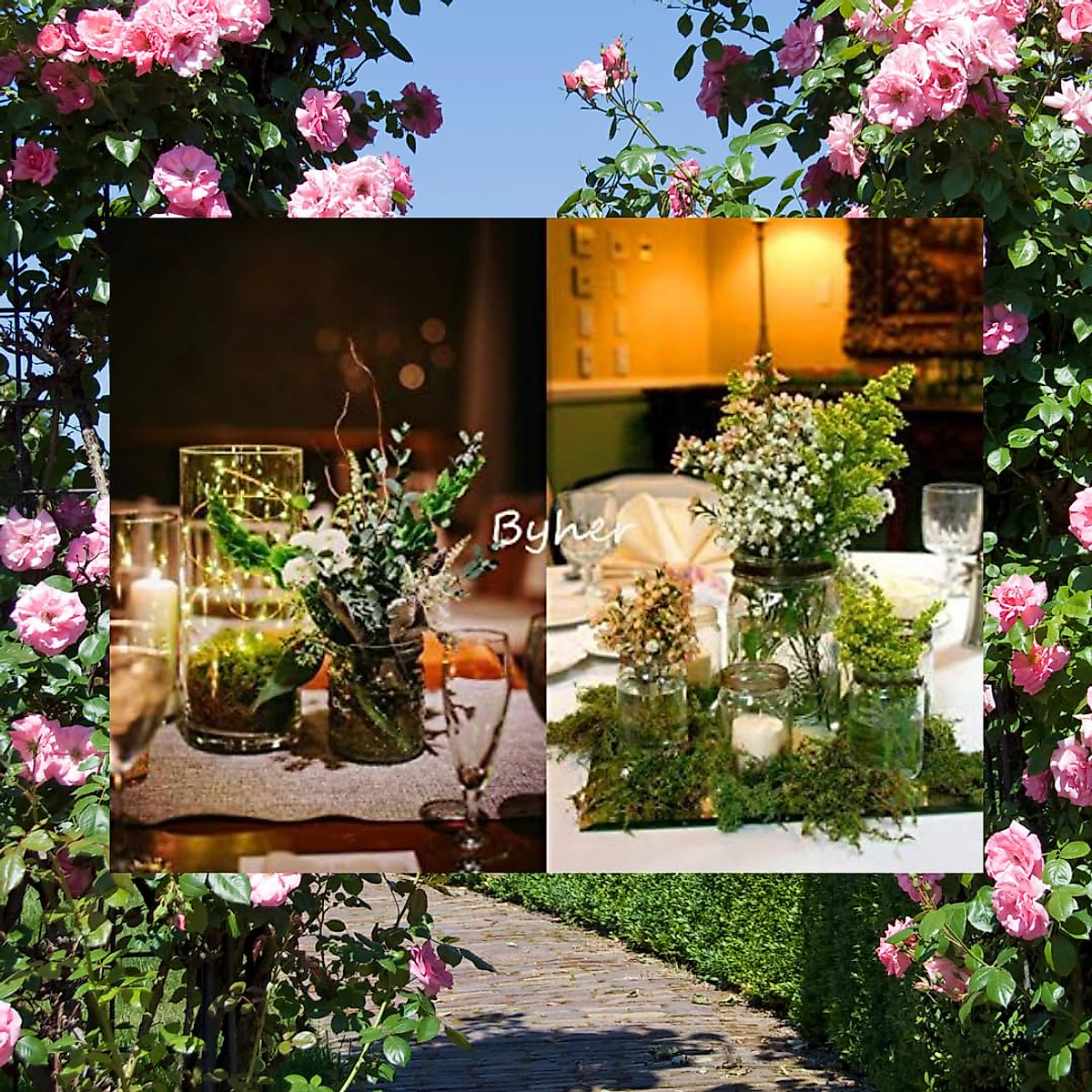 Byher 92926 Preserved Forest Moss, Fresh Green (8OZ)