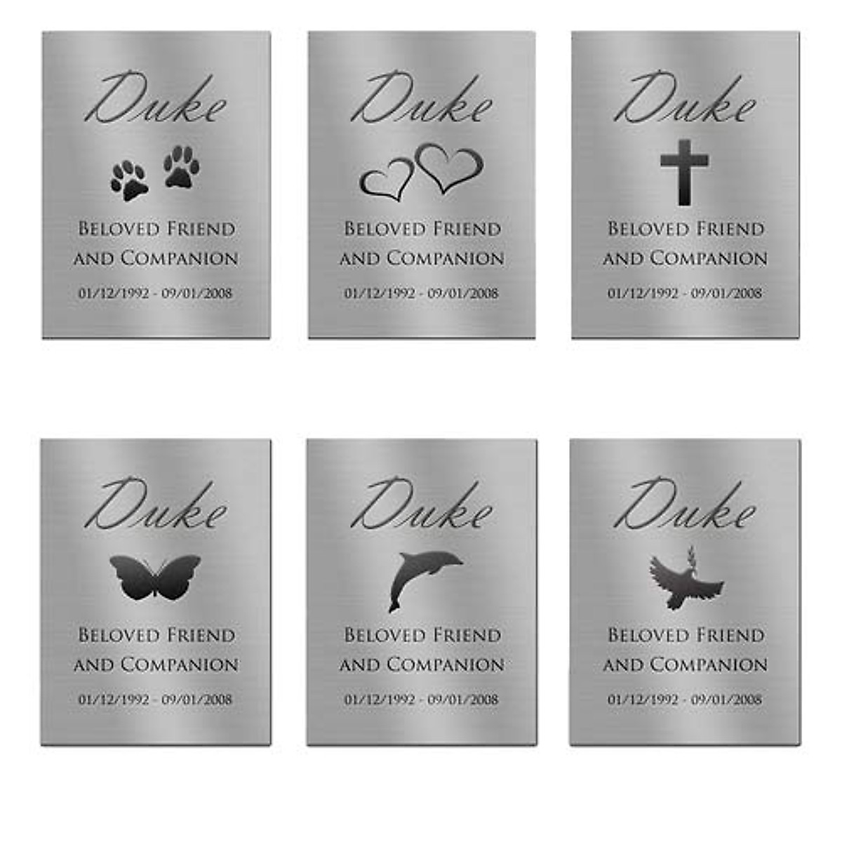 Perfect Memorials Custom Engraved Large Rotating Memories Cremation Urn (320 Cu/in) - Urn for Human Ashes/6 Photos/Spins 360 Degrees/Custom Plaque