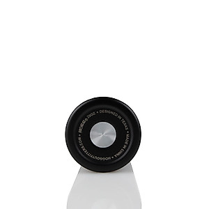 Hogg 20oz Powder Coated Skinny Tumbler, DIY, Customizable, Reusable, Double Wall Insulated, Colored Tumblers (Black)