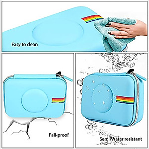 Leayjeen Travel Carry Case Compatible with Wonder Bible NIV- The Talking Audio Bible Player (New International Version)(Case Only)(Blue)