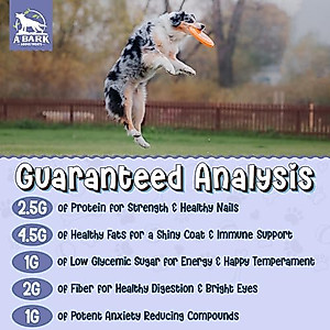 Zoomie Butter Stress & Anxiety Dog Peanut Butter Squeeze Supplement, All Natural Calming Dog Treat. Human Grade & Safe Puppy Food, Passion Flower for Separation Anxiety, Behavior Aid, USA Grown & Made