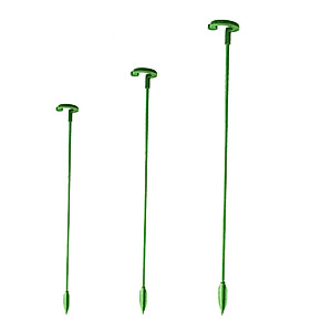 Plants Support Rods 10 Pcs Garden Bonsai Bracket Stake Single Stem Shrub Holder for Indoor Outdoo Garden Flower Potted Support Rod support rod for plants