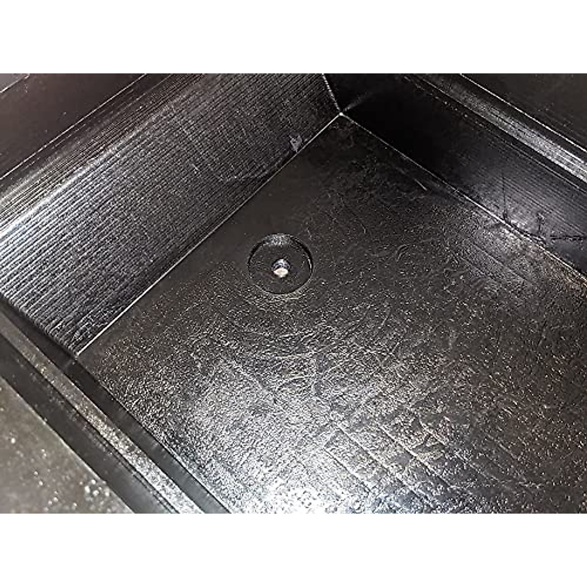 bullke (USA MADE) Easy Boat Trolling Motor Foot Pedal Control Tray Recessed Pan Universal design fits most has predrilled mounting holes is heavy duty and UV protected Strongest and most Durable.