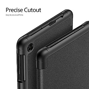 DUX DUCIS PU Leather Shockproof Kids Stand Cover Case for Metro by T-Mobile Alcatel Joy Tab 2 8.0 Inch Tablet 2020(Model 9032Z)