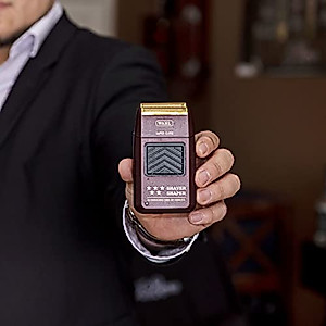 Wahl Professional 5-Star Series Rechargeable Shaver/Shaper #8061-100 - Up to 60 Minutes of Run Time - Bump-Free, Ultra-Close Shave