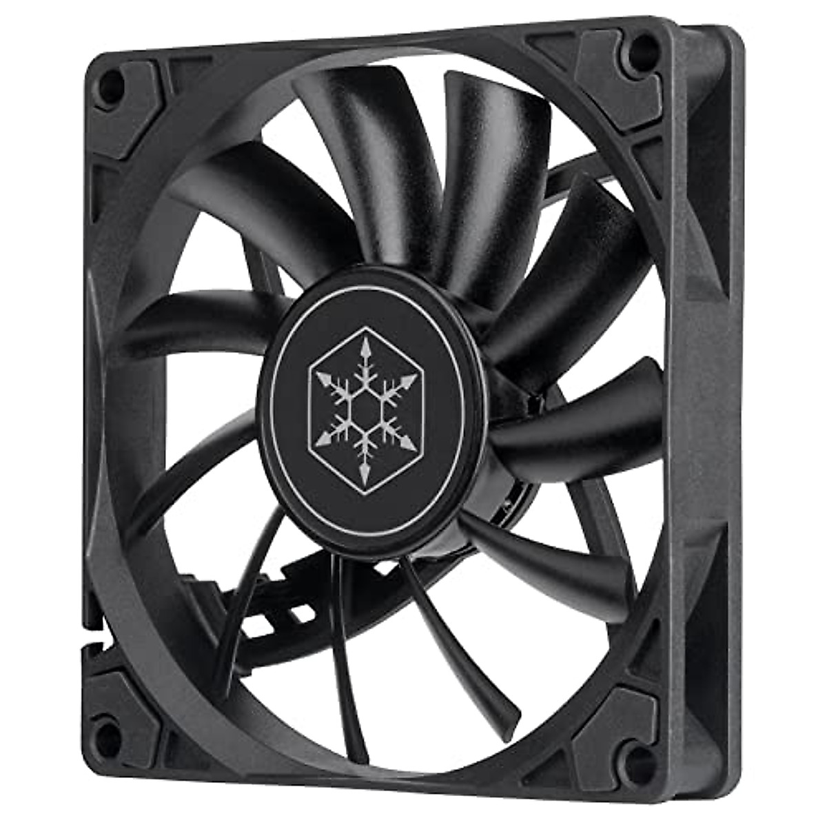 SilverStone Technology Air Slimmer 90 Enhanced Performance 92mm Slim Fan with PWM, SST-AS90B