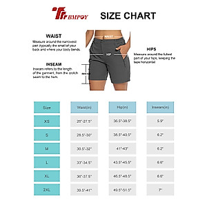 TBMPOY Womens 6" Hiking Cargo Shorts Quick Dry with Pockets Lightweight Work Golf Short Outdoor Active Summer for Women Dark Grey L