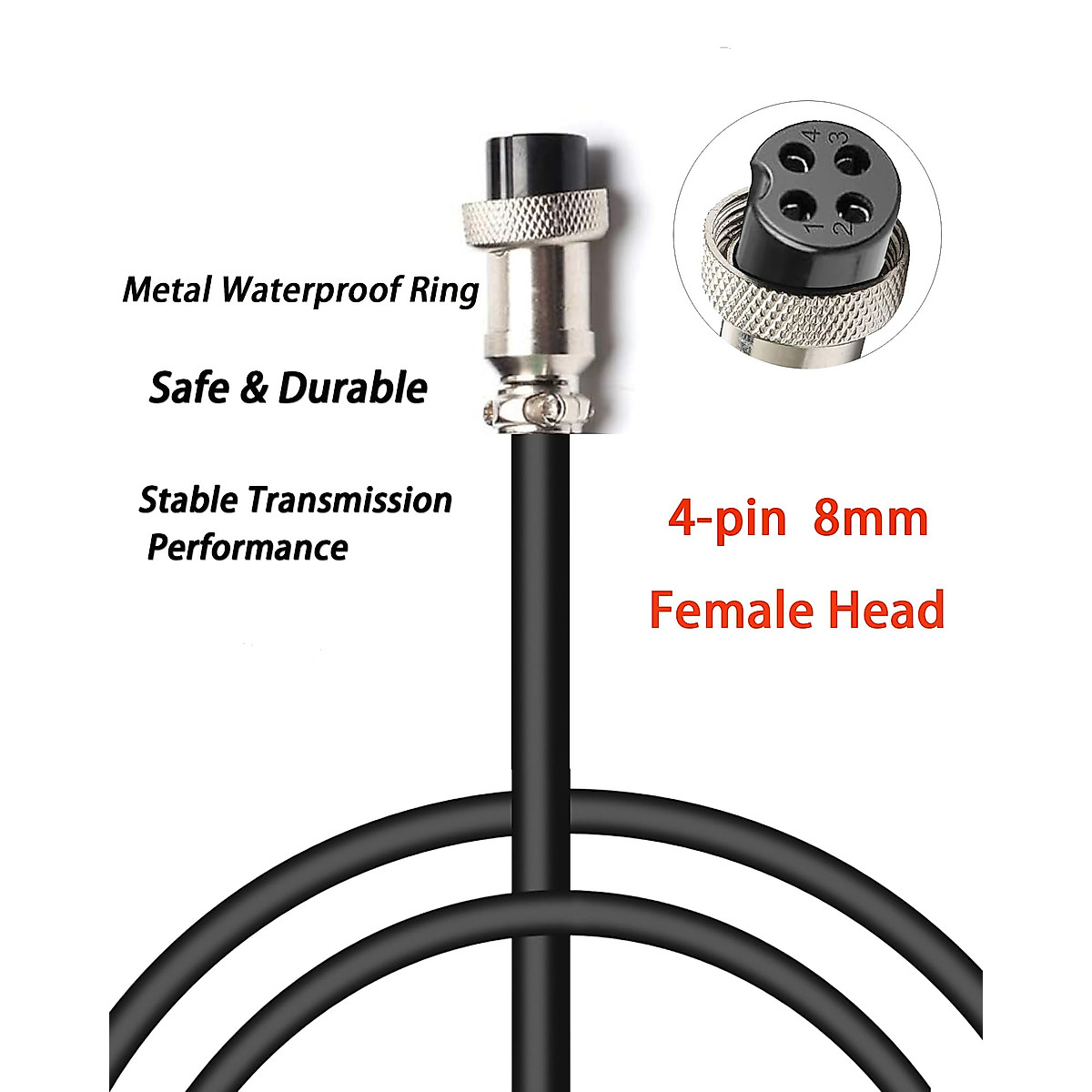 Suptopone Electric Scooter Charger 4 Prong for Ninebot S/S-MAX/Mini PRO/Mini lite, 63V 2A 4-Pin Connector Battery Charger Replacement Accessories with Ninebot by Segway Go Kart