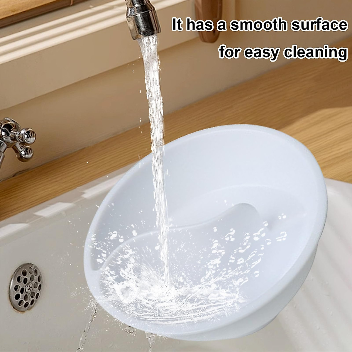 3.94"x7.09"Never Soggy Cereal Bowl Separated Anti Soggy Crunch Snack and Dip Bowls Plastic Cereal Bowl Divided Milk for Snack Milk Topping Yogurt & Berries Fries Ketchup…