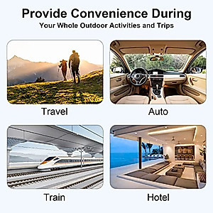 USB Thread Cable, USB Pen Charge Cable, USB Charger Thread Portable USB with Intelligent Overcharge Protection LED Indicator - 3 PCS