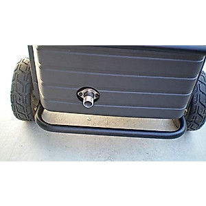 GenExhaust compatible with Honda EU6500iS/EU7000iS Generator 1-1/2" steel exhaust extension 5 foot length