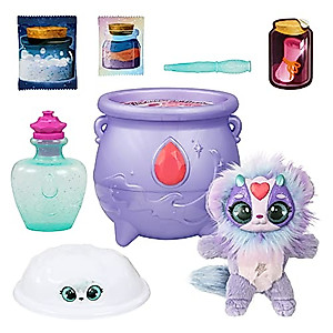 Magic Mixies Color Surprise Magic Cauldron. Reveal a Mixie Plushie from The Fizzing Cauldron and Discover 6 Magical Color Change Surprises - Styles May Vary - Non-Electronic
