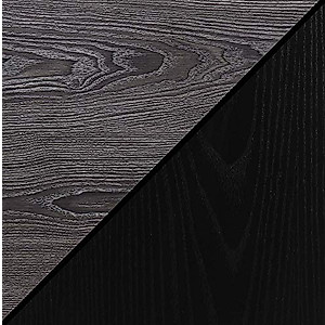 Convenience Concepts Monterey Desk with Charging Station, 47-inch, Weathered Gray/Black