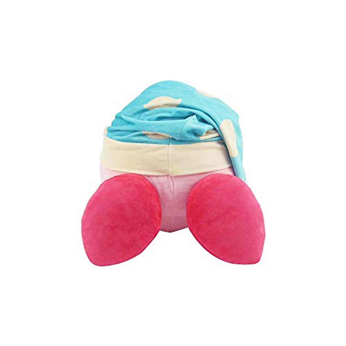 Kirby Sleep 12" Mega Plush - Cute Plushies, Big Plush & Soft Pillow Kirby Gifts for Kids & Adults! Kirby Plushes Available Include Whip Kirby, Kirby Sleep, Fighter Kirby, and Link Kirby Sword.