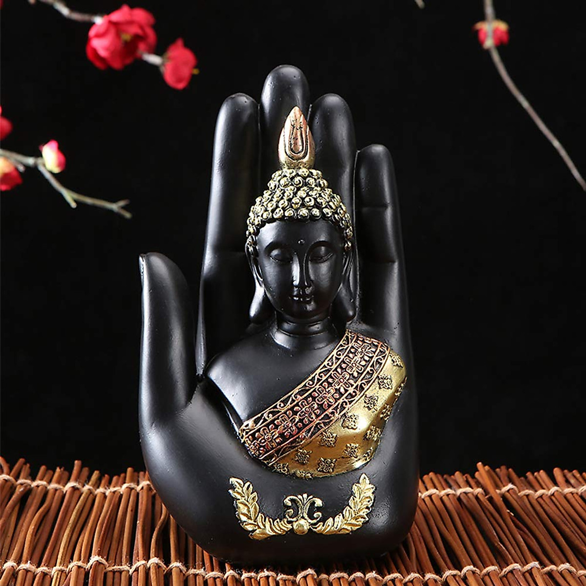 Dengofng Buddha Statue Thailand Buddha Sculpture Home Decoration Buddha Statue Thailand Hindu Indoor Outdoor Sculpture Figurine