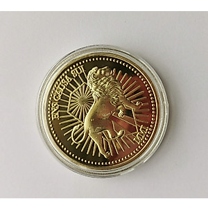 Continental Gold Coin Collecting Metal Coin (5 pcs)