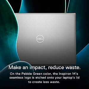 Dell 2023 Inspiron 14 Business Laptop, 14" FHD Display, AMD Ryzen 7 5825U(Beats i7-1185G7), Backlit Keyboard, HDMI,USB-C, BT,WiFi,Windows 11 Pro,Pebble Green (8G RAM | 512GB SSD)
