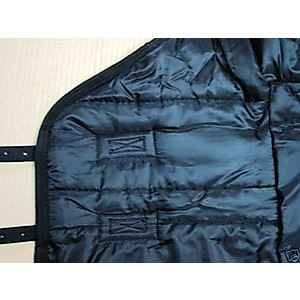 Axiom 1800D Ballistic Nylon Star Black Super Tough Heavy Weight 300G Combo Horse Blanket - 75"