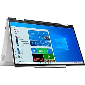 HP Pavilion x360 15-er0125od Convertible Laptop, 15.6" Touch Screen, Intel� Core� i5, 8GB Memory, 256GB Solid State Drive, Wi-Fi 6, Windows� 10, 33K70UA#ABA