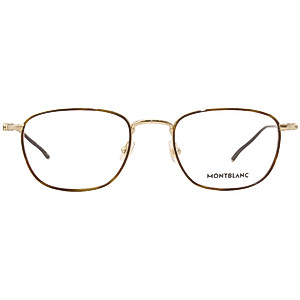 Sunglasses Montblanc MB 0161 O- 003 Brown/Transparent Gold