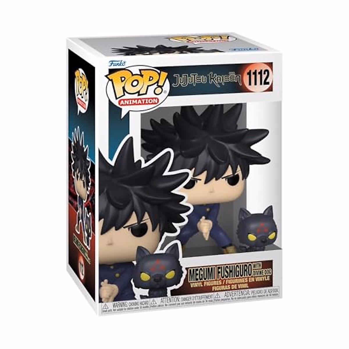 Funko Pop! & Buddy: Jujutsu Kaisen - Megumi with Dogs, Multicolor, 61360