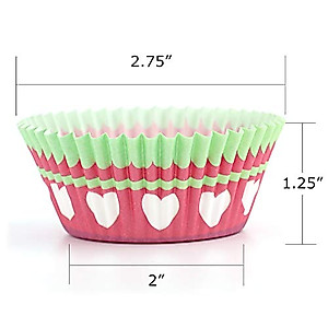 Tosnail 1000 Pack Paper Baking Cups Cupcake Liners Muffin Liner - Assorted 10 Styles