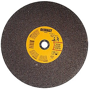 DEWALT Chop Saw Wheel, General Purpose, 14-Inch x 7/64-Inch x 1-Inch (DWA8011)
