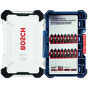 BOSCH CCSBOXX 3 In. Clear Storage Box with Latch for Custom Case System for Storing Bits, Screws, Bolts and More