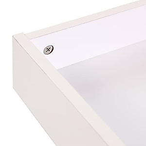dadada Baby’s Removable Changing Tray for Dresser - Diaper Changing Topper for Dresser White 48"