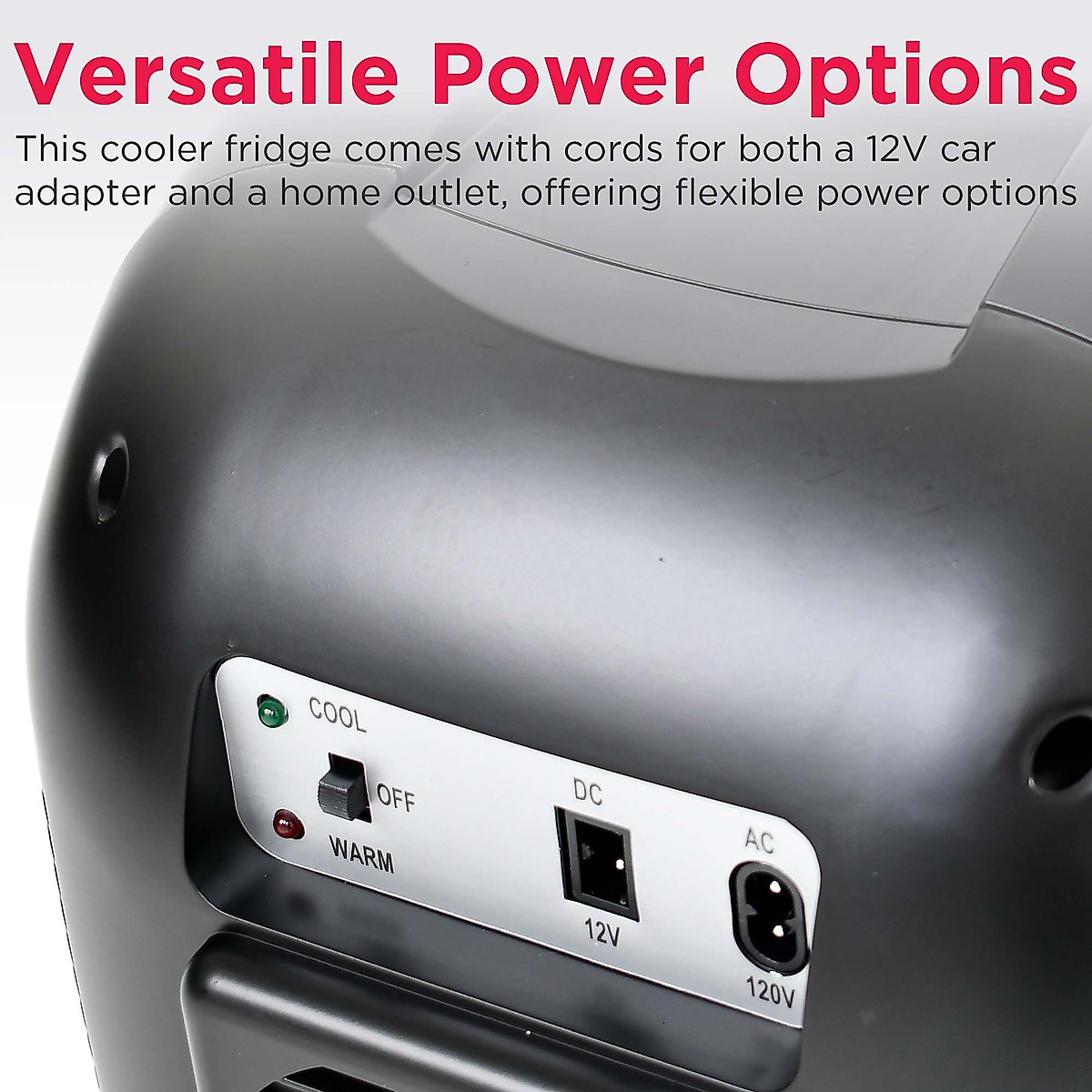 FRIGIDAIRE EFMIS462-BLACK 12 Can Retro Mini Portable Personal Fridge/Cooler for Home, Office or Dorm, Black