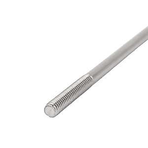 uxcell M4x180mm 304 Stainless Steel Double End Threaded Stud Screw Bolt 10pcs