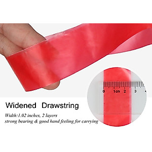 Orino Ultra Strong Garbage Bags 8 Gallon Trash Can Liners for Kitchen and Office Unscented White Drawstring Trash Bags, 60 Count 0.74 mil 22" x 24"