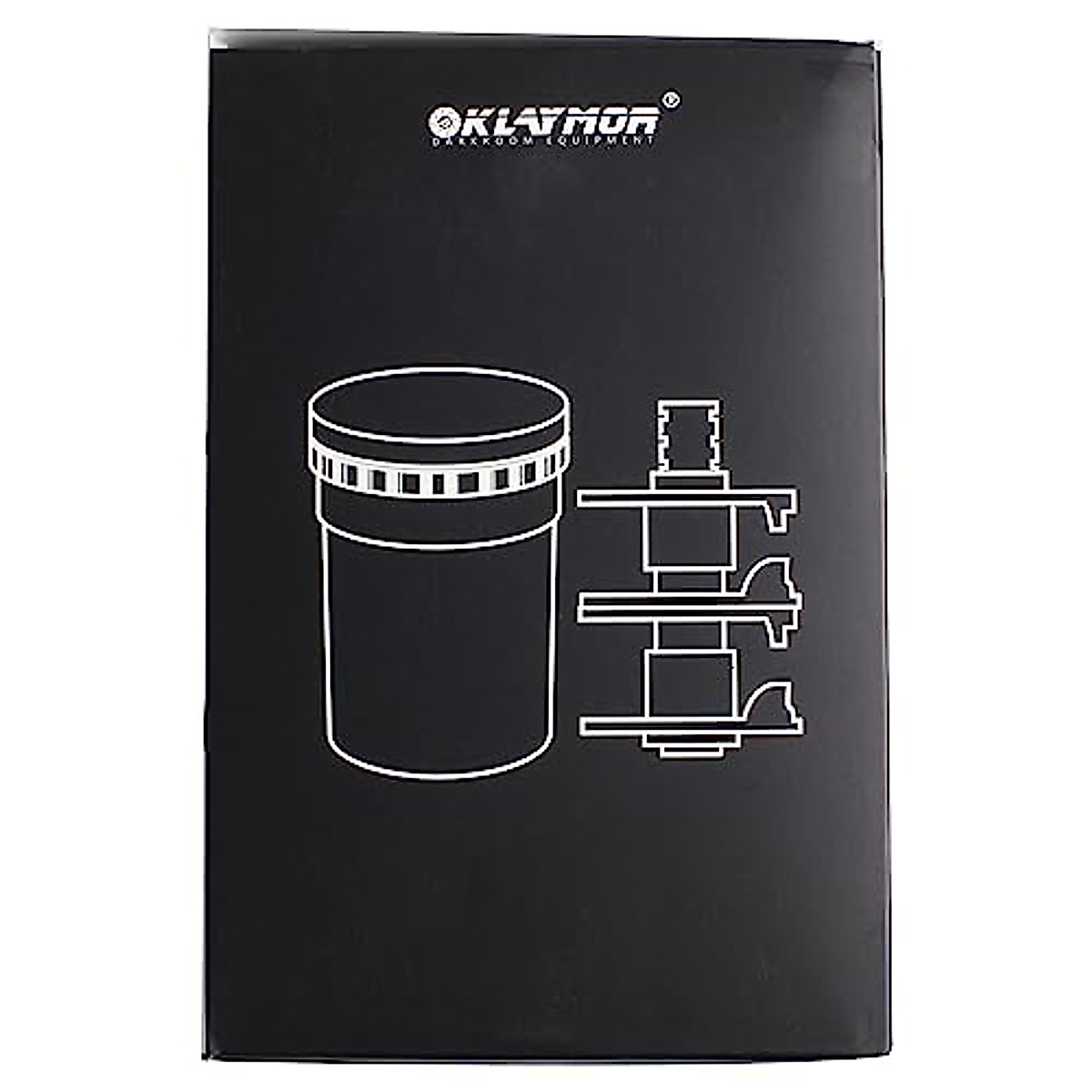 Universal Compact Developing Tank 2 Spiral Reel for Processing 120 135 126 127 B/W Film Camera Film Processing Equipment