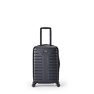 Gregory Quadro Hardcase 22 Adventure Travel Luggage, Total Black