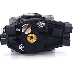 LOLUZ 2PCS GX35 Carburetor Compatible with 4-Stroke Gasoline Brush Cutter Garden Mechanical Lawn Mower Carb Rebuild Set Part Tool Accessories