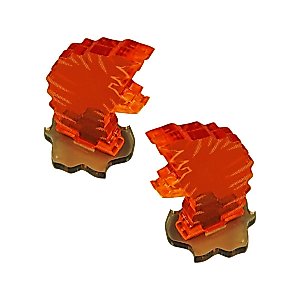 LITKO Sand Worm Marker Compatible with Dune Board Game, Multi-Color (2)